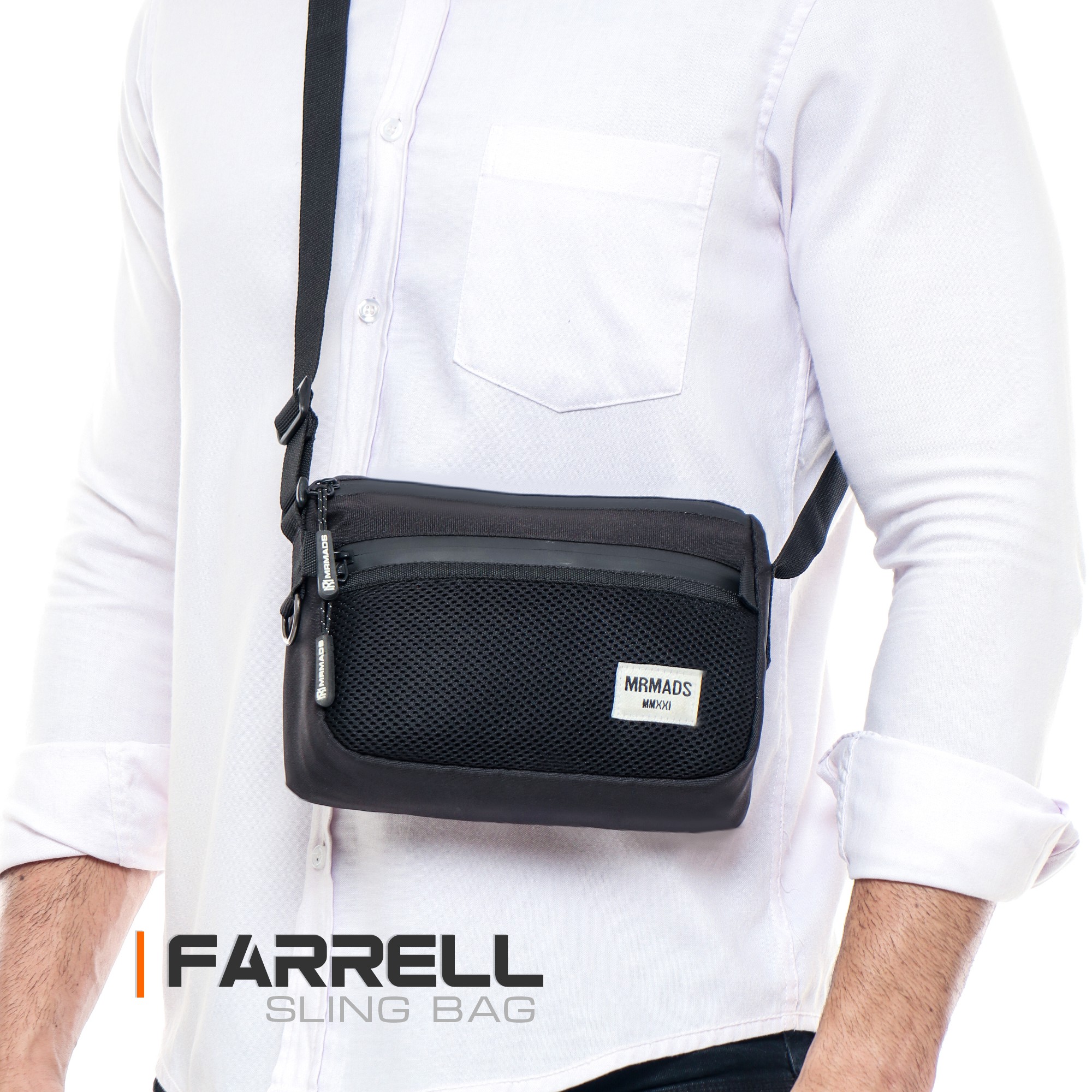 Jual Mr Mads - Farrell - Sling Bag Tas Selempang Pria AUTHENTIC ...