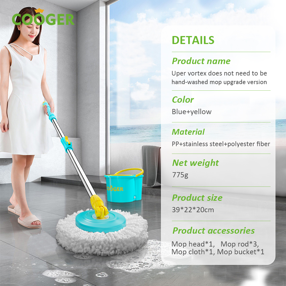 Jual COOGER Alat Pel Bucket Spin Mop Mencuci Dengan Mudah Serbaguna ...