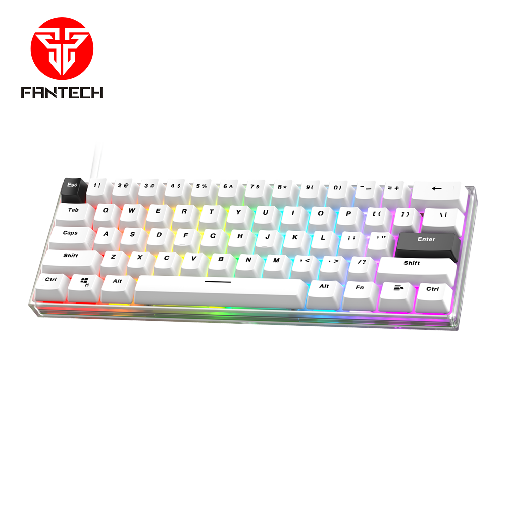 Jual Fantech MAXFIT61 FROST Wired Hostwap Keyboard Gaming Mechanical ...