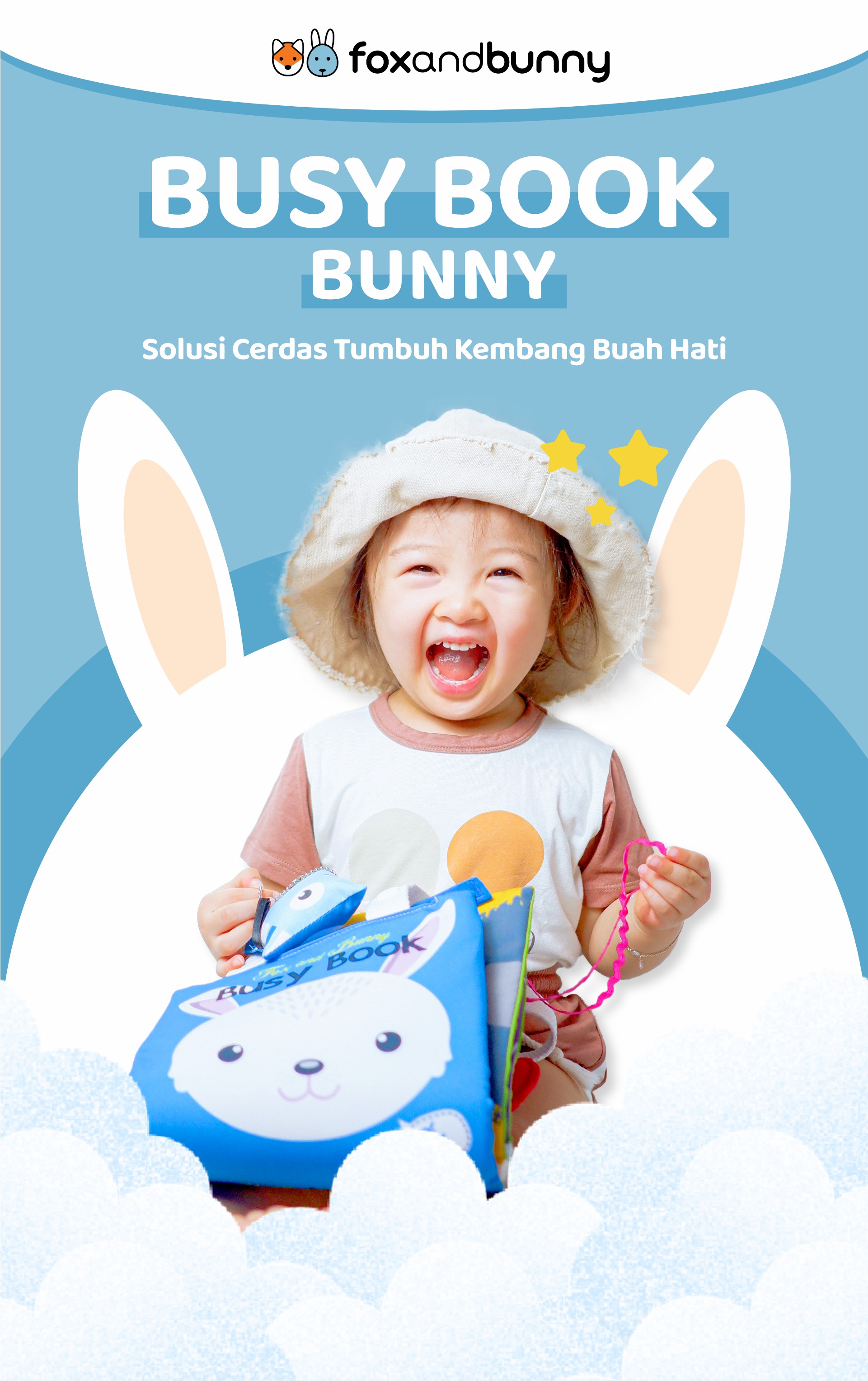Jual Foxandbunny - Busy Book Bunny Series | Buku Edukasi Anak | Buku ...