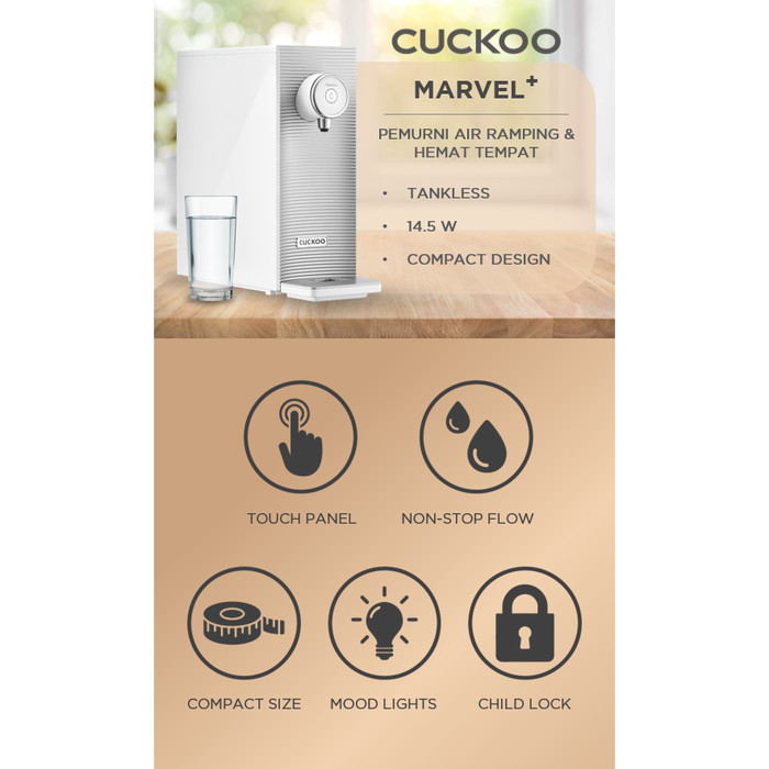Jual CUCKOO Water Purifier MARVEL Plus - Pemurni Air Alkali Ringan ...