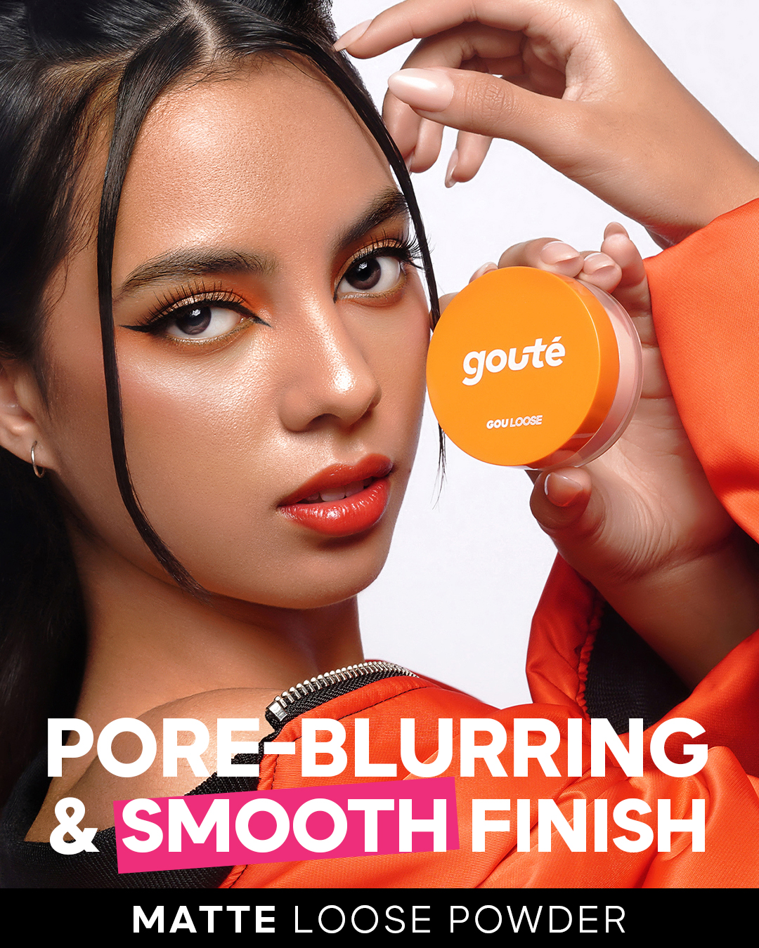 Jual Goute Pore Blurring Loose Powder - Smooth Finish Medium to Full ...
