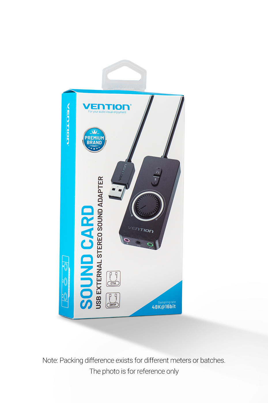 Jual VENTION Sound Card USB 2.0 with Microphone Input and Volume ...