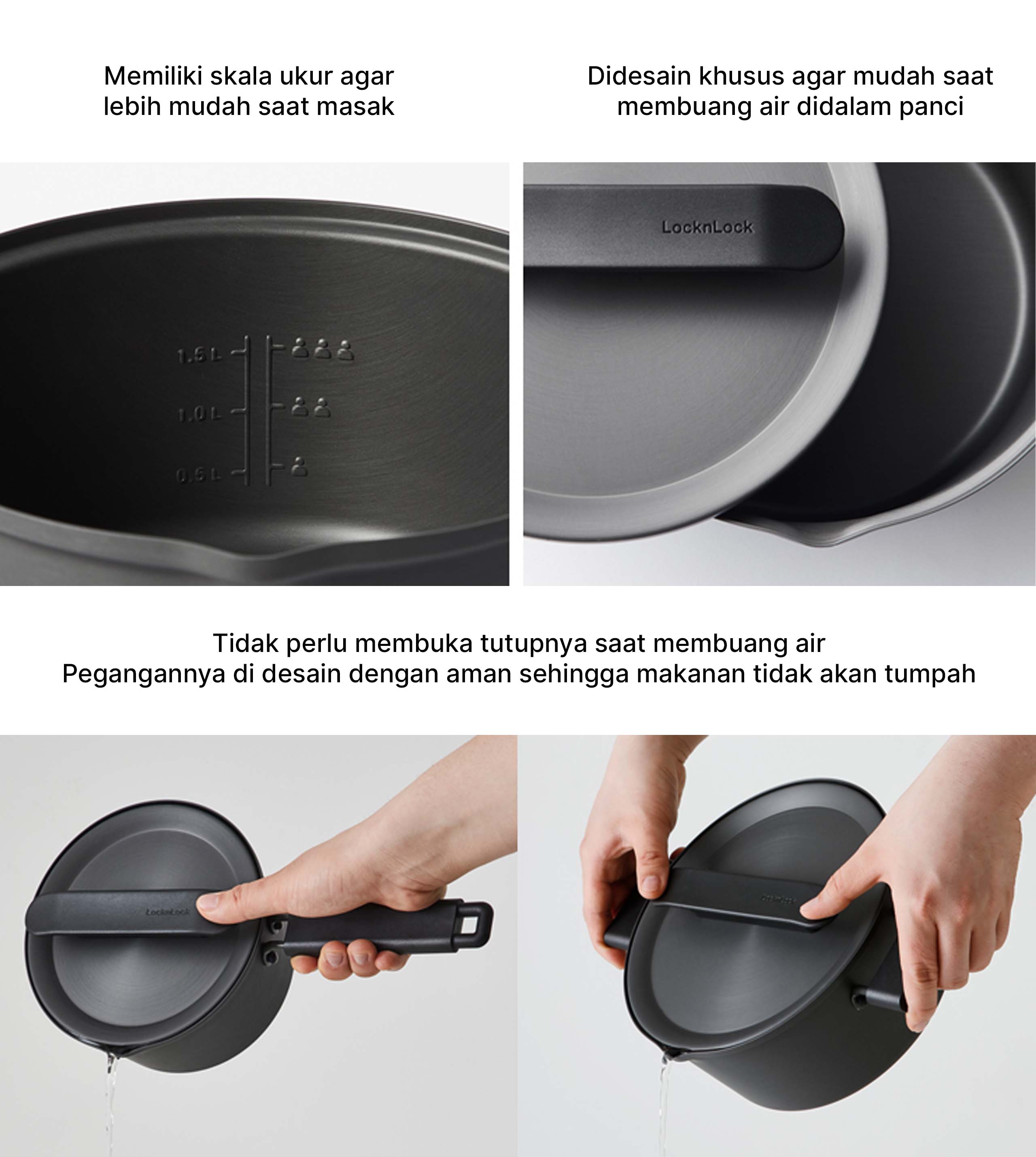 Jual LocknLock - Pan Masak One Cook Series | Shopee Indonesia