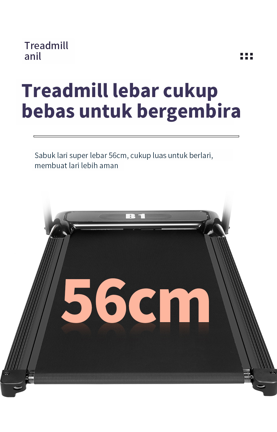 Jual Keep Going Max -Treadmill Elektrik Tredmil Listrik 2.5 HP Mesin Alat Lari Olahraga Gym ...