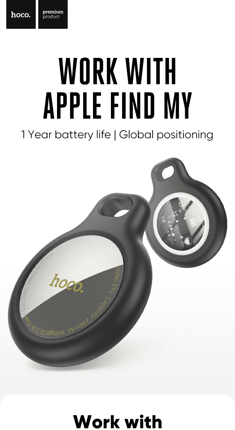 Jual Hoco Anti-lost Tag Smart Device GPS Tracker Anti Maling Tracking ...