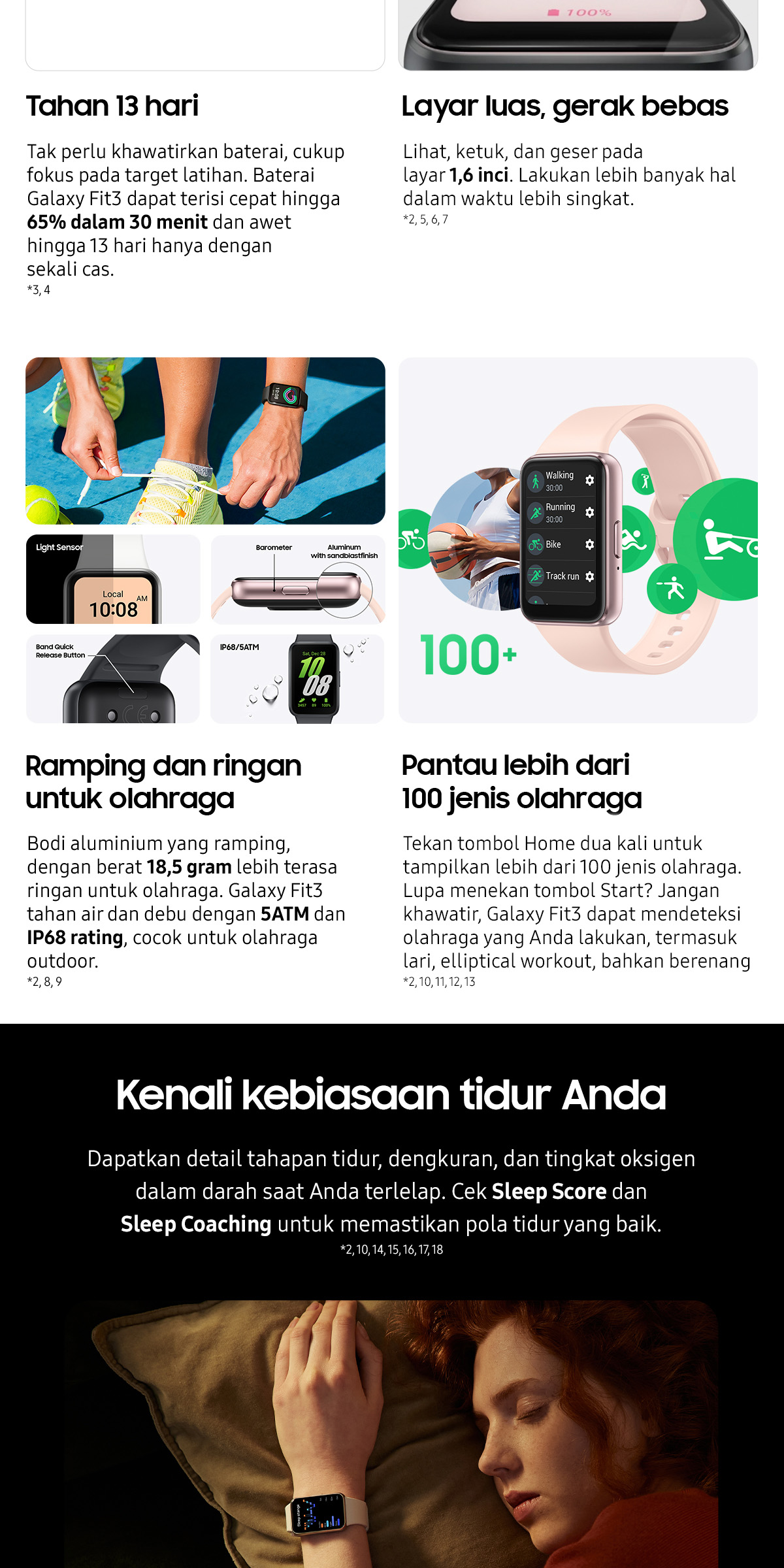 Jual Samsung Galaxy Fit 3 - Gray | Shopee Indonesia