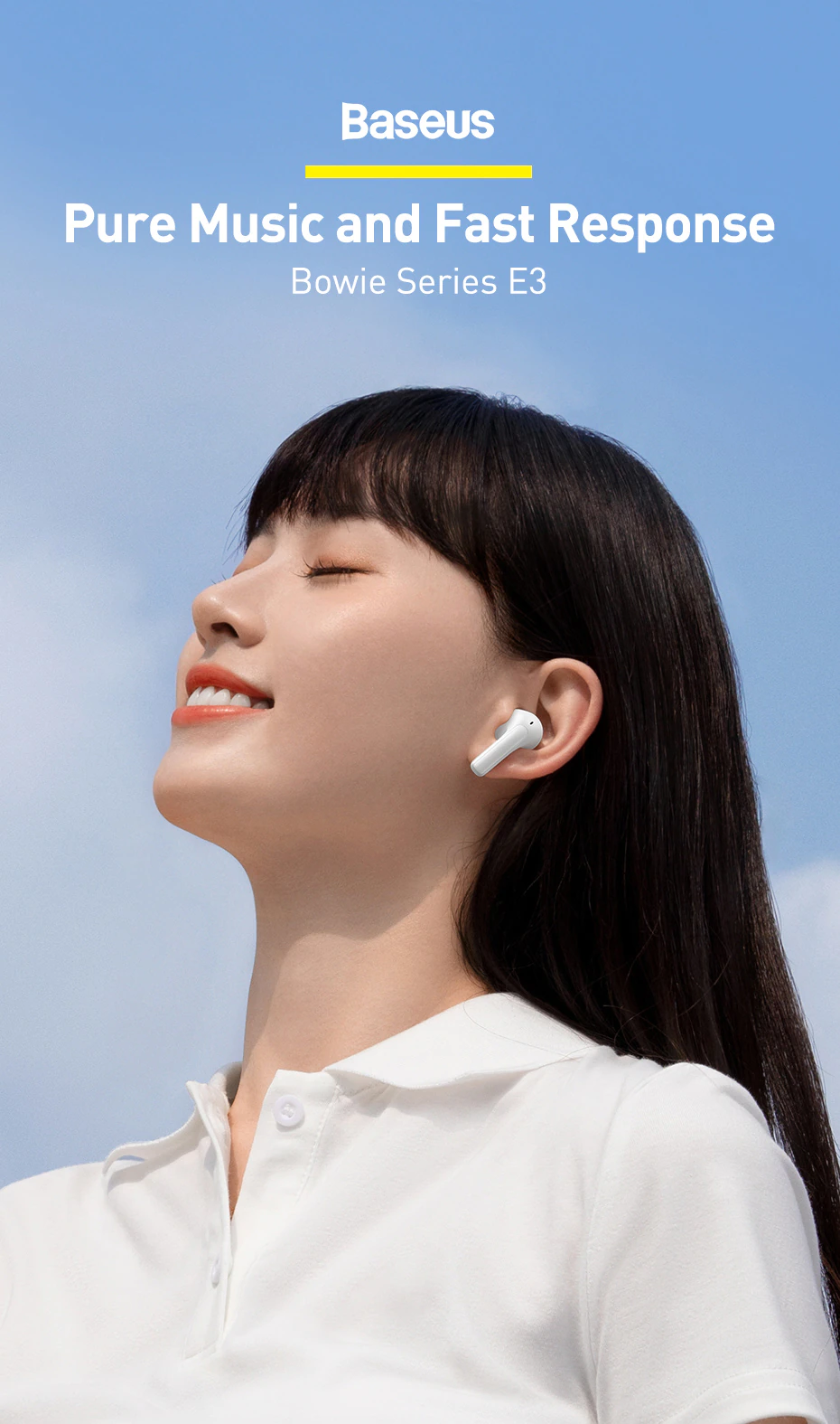 Jual Baseus Bowie E3 True Wireless Bluetooth Earphone Earbuds | Shopee ...