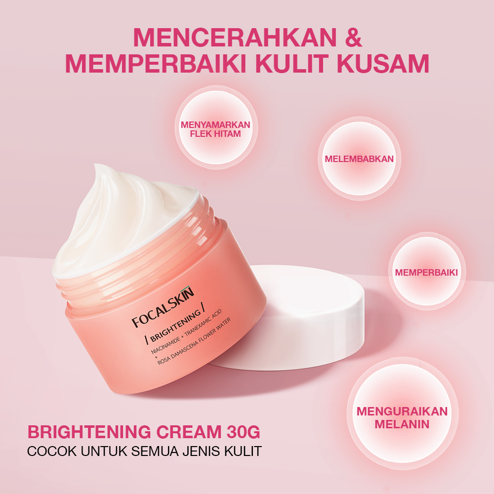 Jual FOCALSKIN DSM Niacinamide Moisturizer Brightening Cream Glow And ...