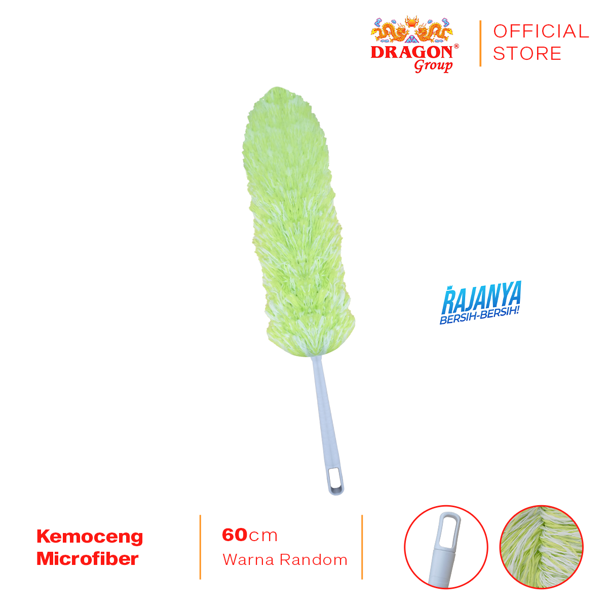 Jual DRAGON Kemoceng Microfiber 60 Cm Pembersih Perabotan Cleaning ...