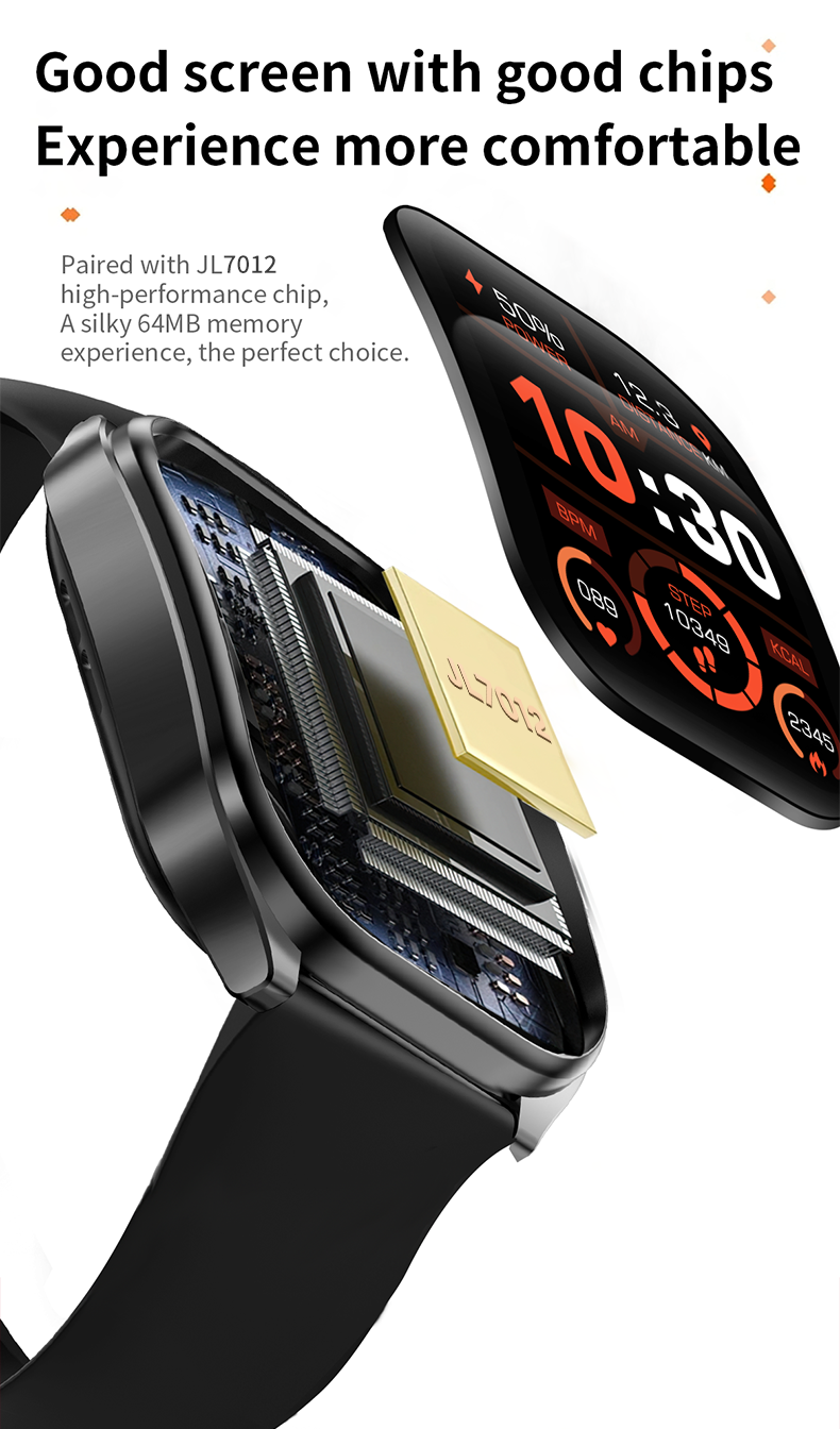 Jual Aolon Curve Smart Watch 2024 Bluetooth Call Watch Sport Mode ...