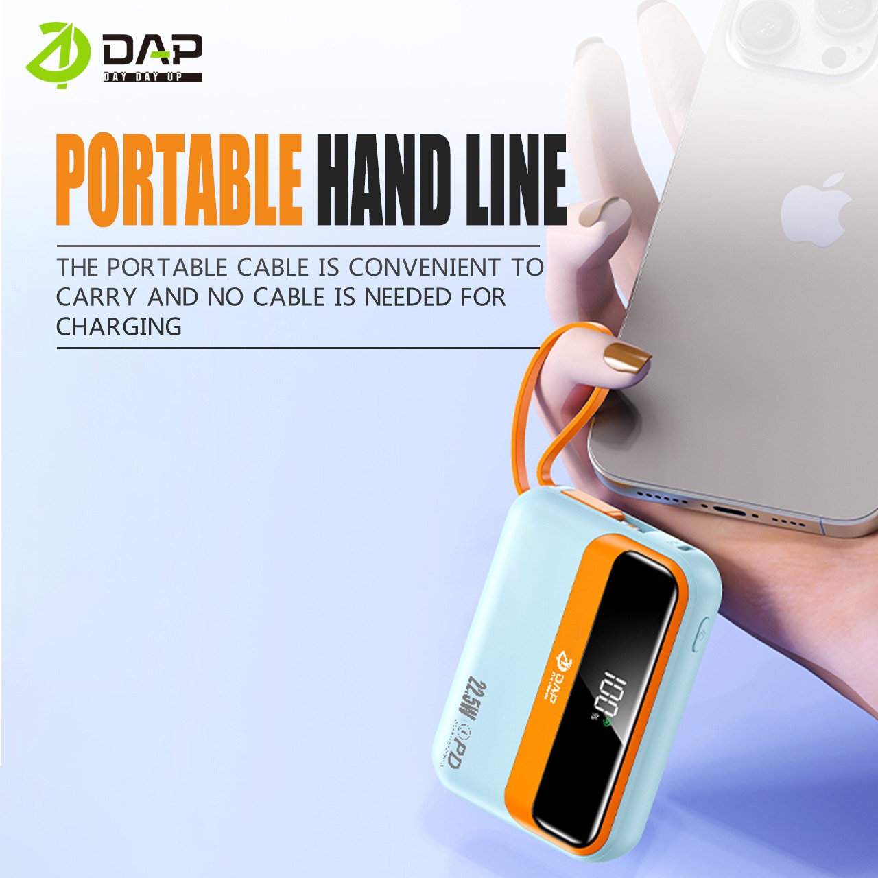 Jual DAP D-PD102 Powerbank 10.000mAh 3.0A 2 Input Port Include Cable C ...