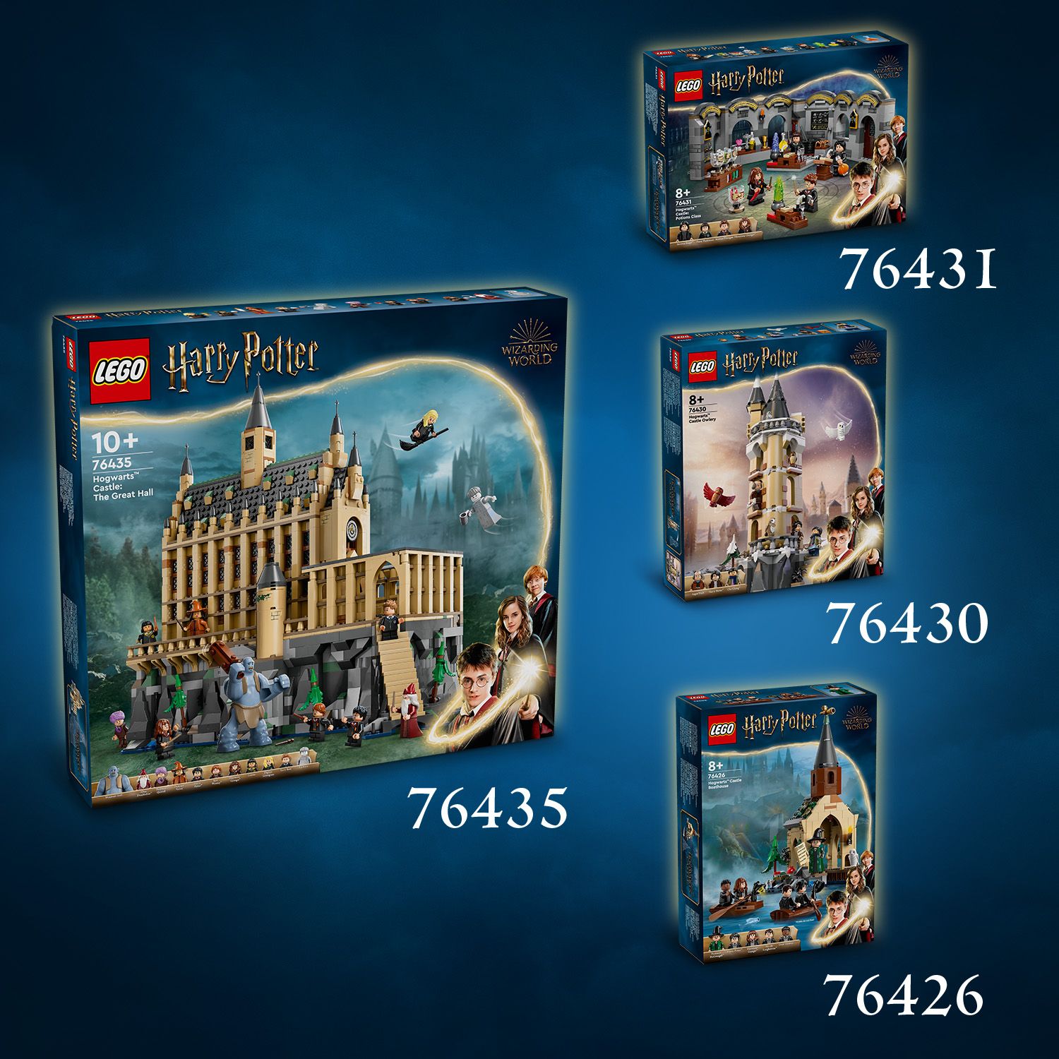 Jual LEGO Harry Potter 76435 Hogwarts Castle: The Great Hall (1,732 ...