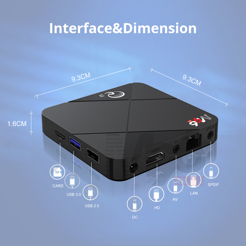 Jual Tripsky Android Tv Box MiniQ3 Ram 2gb Rom 16gb Android 9 Wifi 2.4G ...
