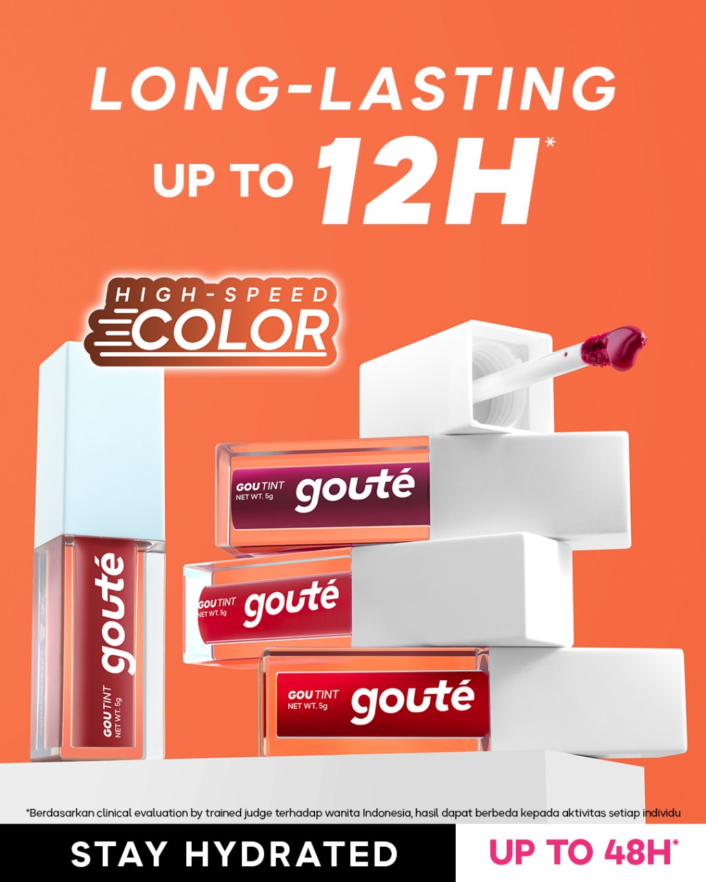 Jual [NEW SHADE] gouté Goutint - Moisturizing Jelly Lip Tint - Long ...