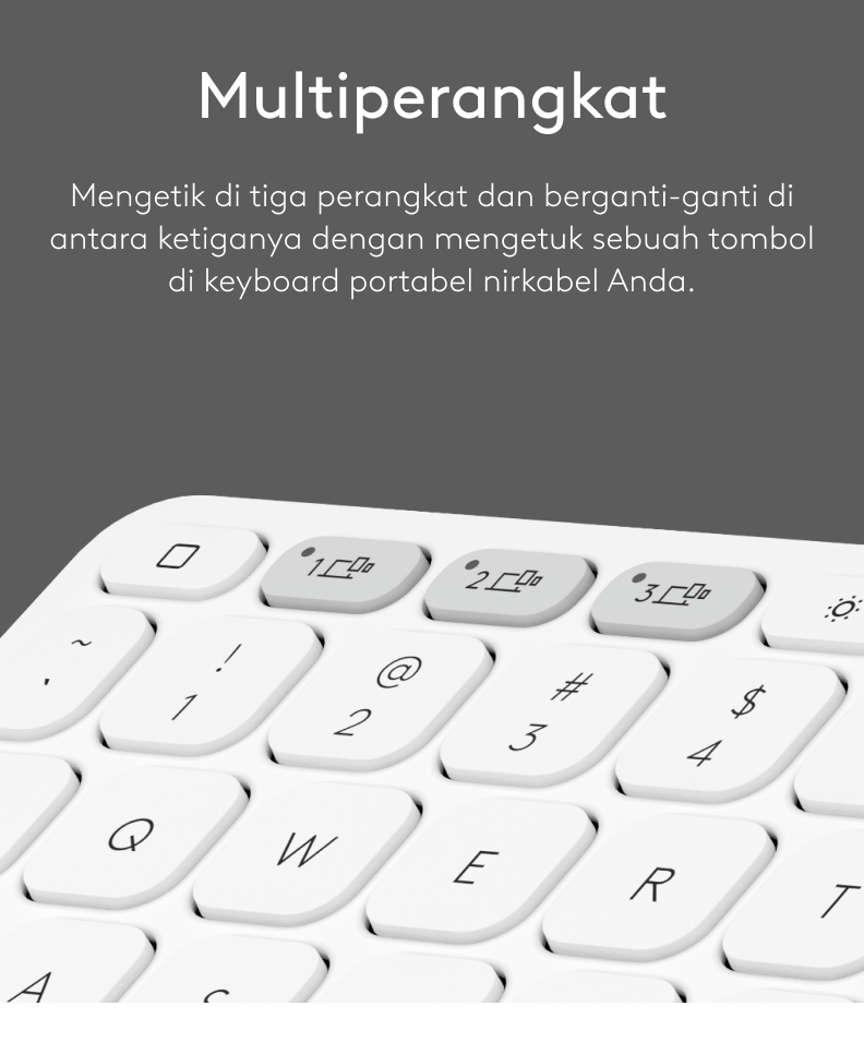 Jual Logitech Keys-To-Go 2 Keyboard Bluetooth, Wireless (Nirkabel ...