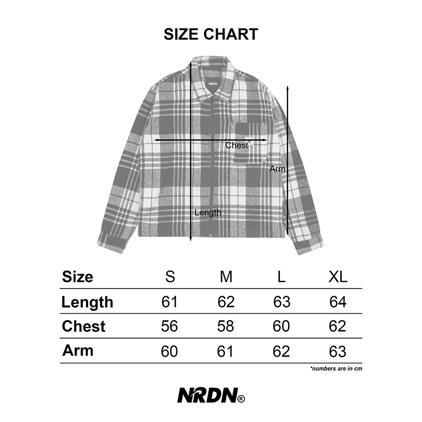 Jual NRDN Clothing Flannel Boxy Jacket Woll SHAW | Shopee Indonesia