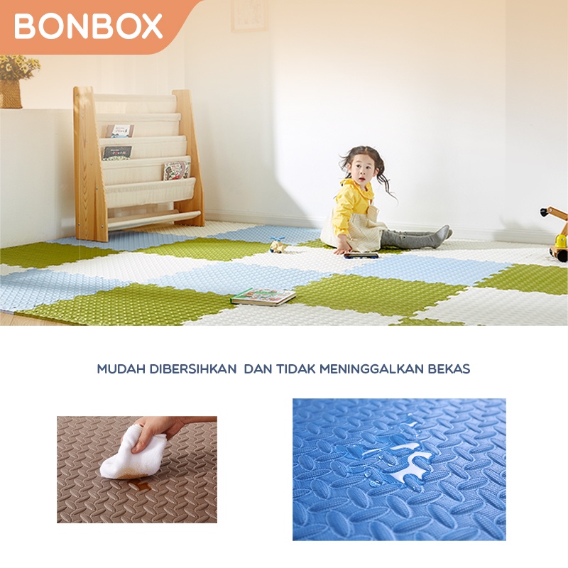 Jual [TERMURAH 12.12] BONBOX 30x30CM Matras Puzzle Lantai Evafoam Tebal ...