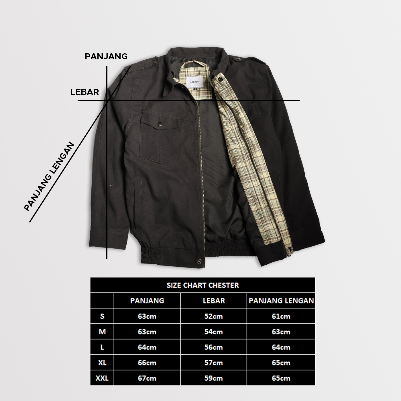 Jual Nookly Work Jacket Chester Olive Shacket Jaket Pria | Shopee Indonesia