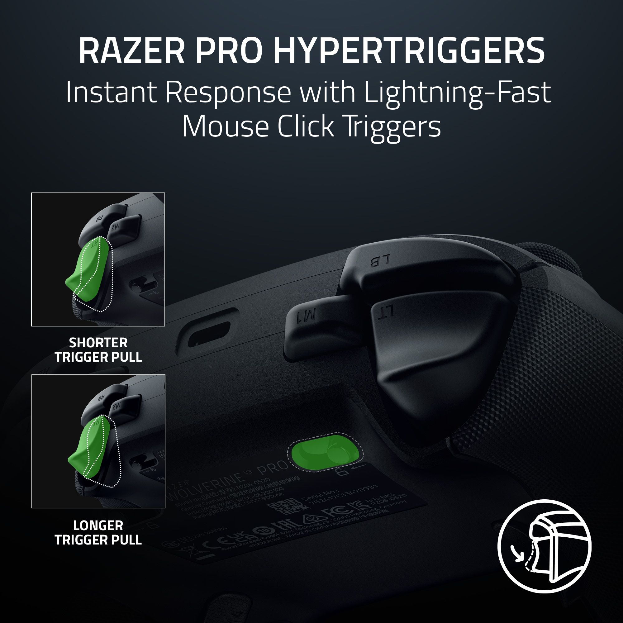 Jual Razer Wolverine V3 Pro Black Wireless Esports Controller for Xbox ...