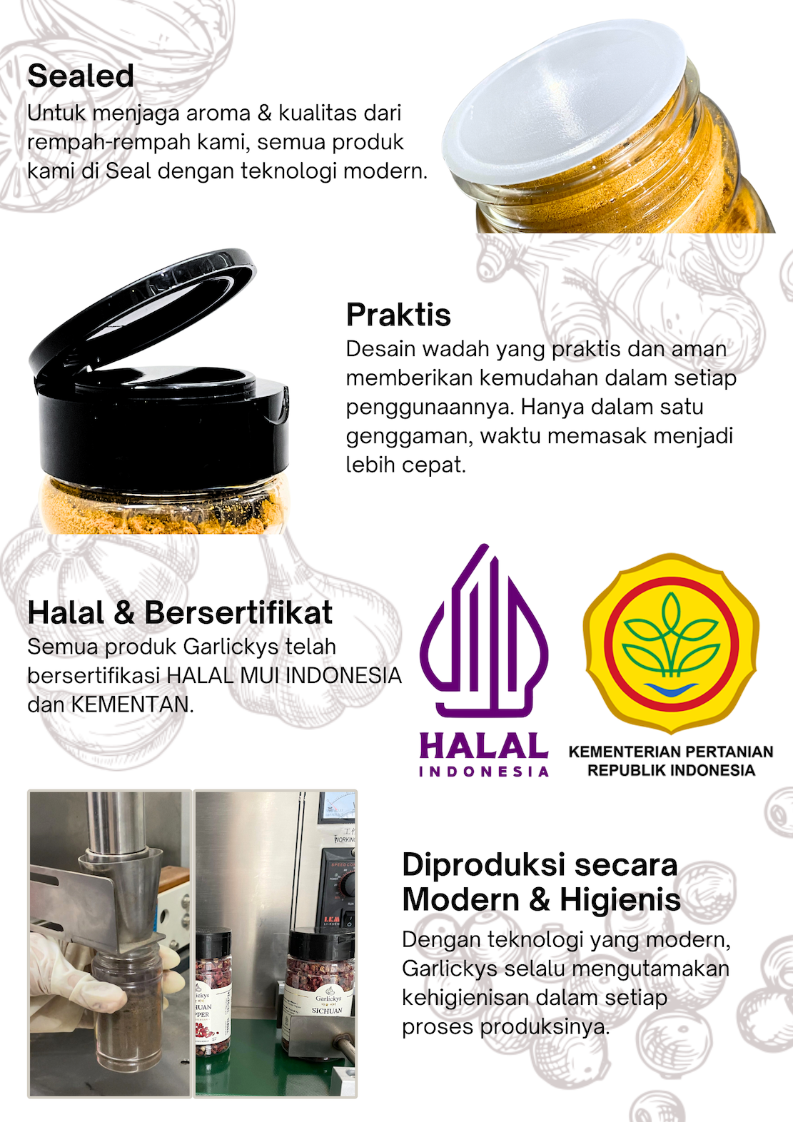 Jual GARLICKYS Chia Cia Seed Seeds Makanan Minuman Untuk Diet Premium ...