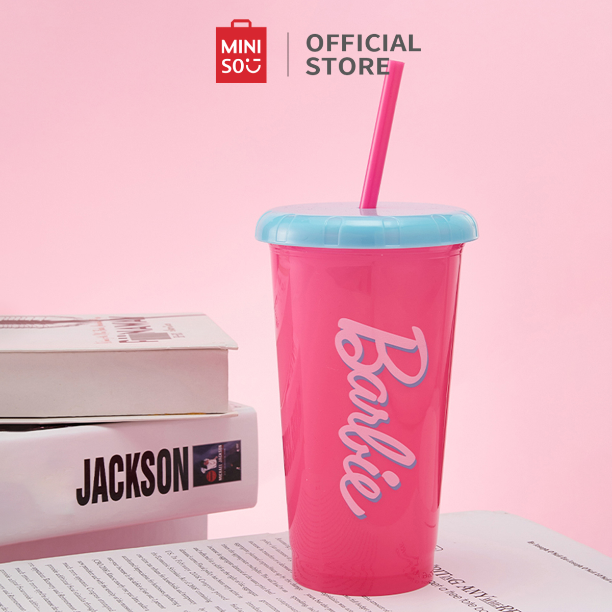 Jual Miniso x Barbie Tumbler 520ml 4 Pcs Shining Collection Botol Minum ...