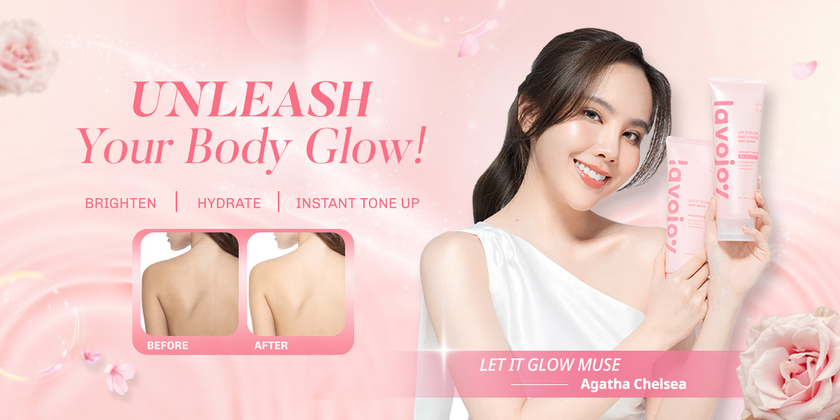 Jual [Tone Up Shade 00 - 01 - 02] LAVOJOY Let It Glow Daily Shine Body Serum Instant Tone Up ...