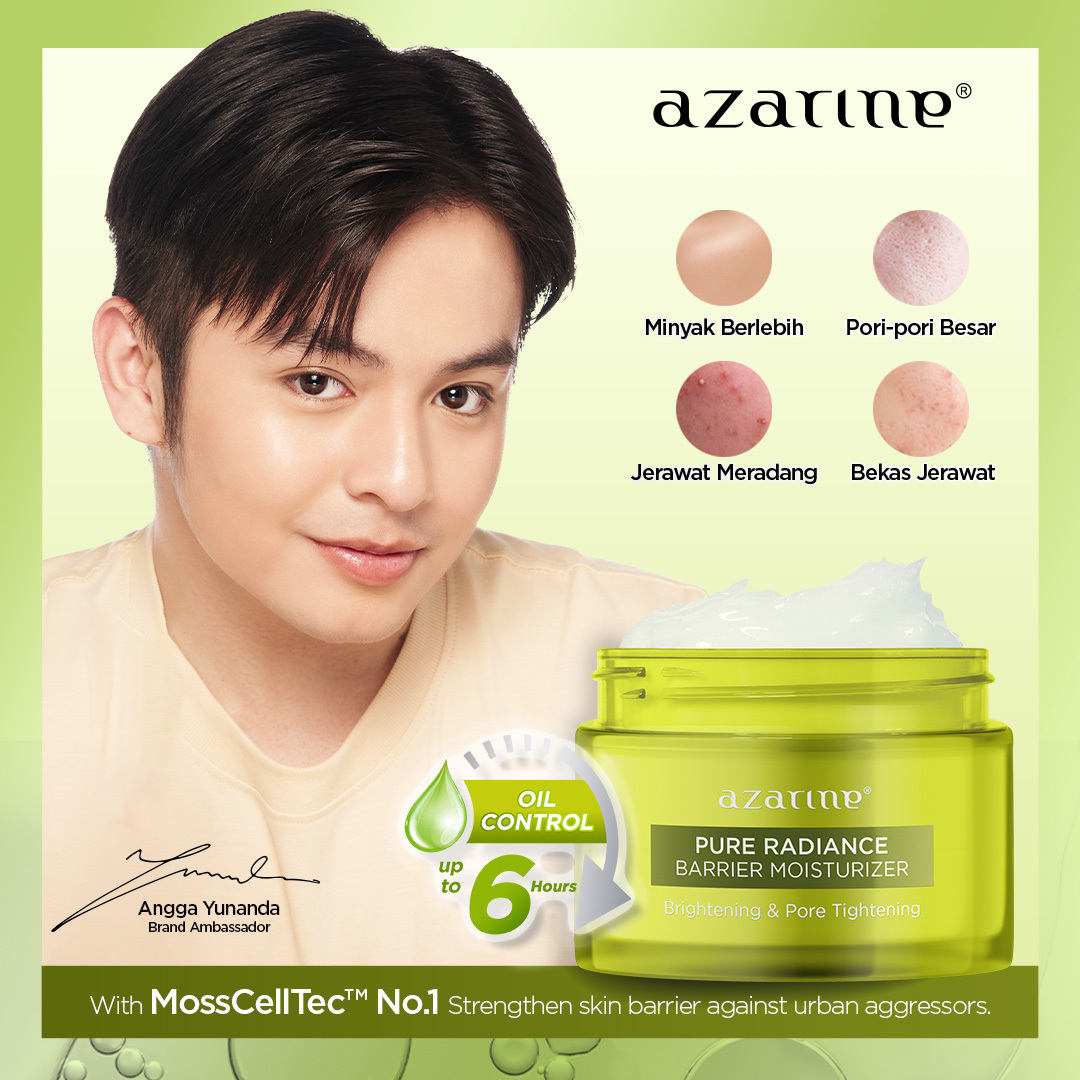Jual Azarine 2 Pcs Paket Barrier Moisturizer Series with Serum Anti ...