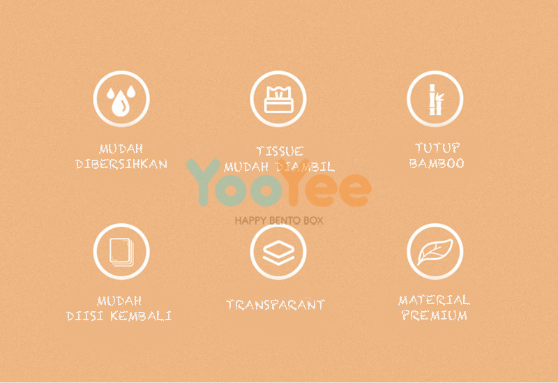 Jual Kotak Tissue Tissue Box Kotak Tisu Dapur Wadah Tisu Tempat Tisu ...