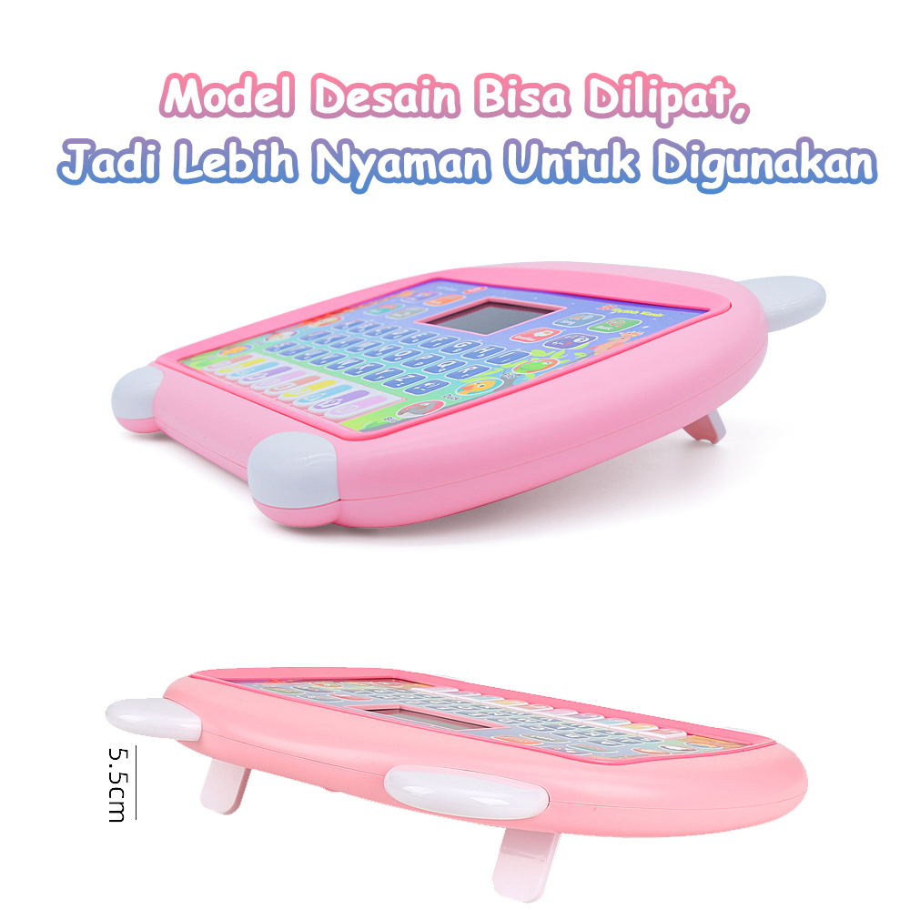 Jual WETECH Laptop Mainan Edukasi Anak Tablet Belajar Huruf Edukasi ...