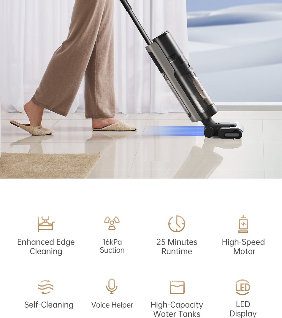 Jual Dreame H12S AE Wet and Dry Cordless Vacuum | Edge Cleaning | Mess ...