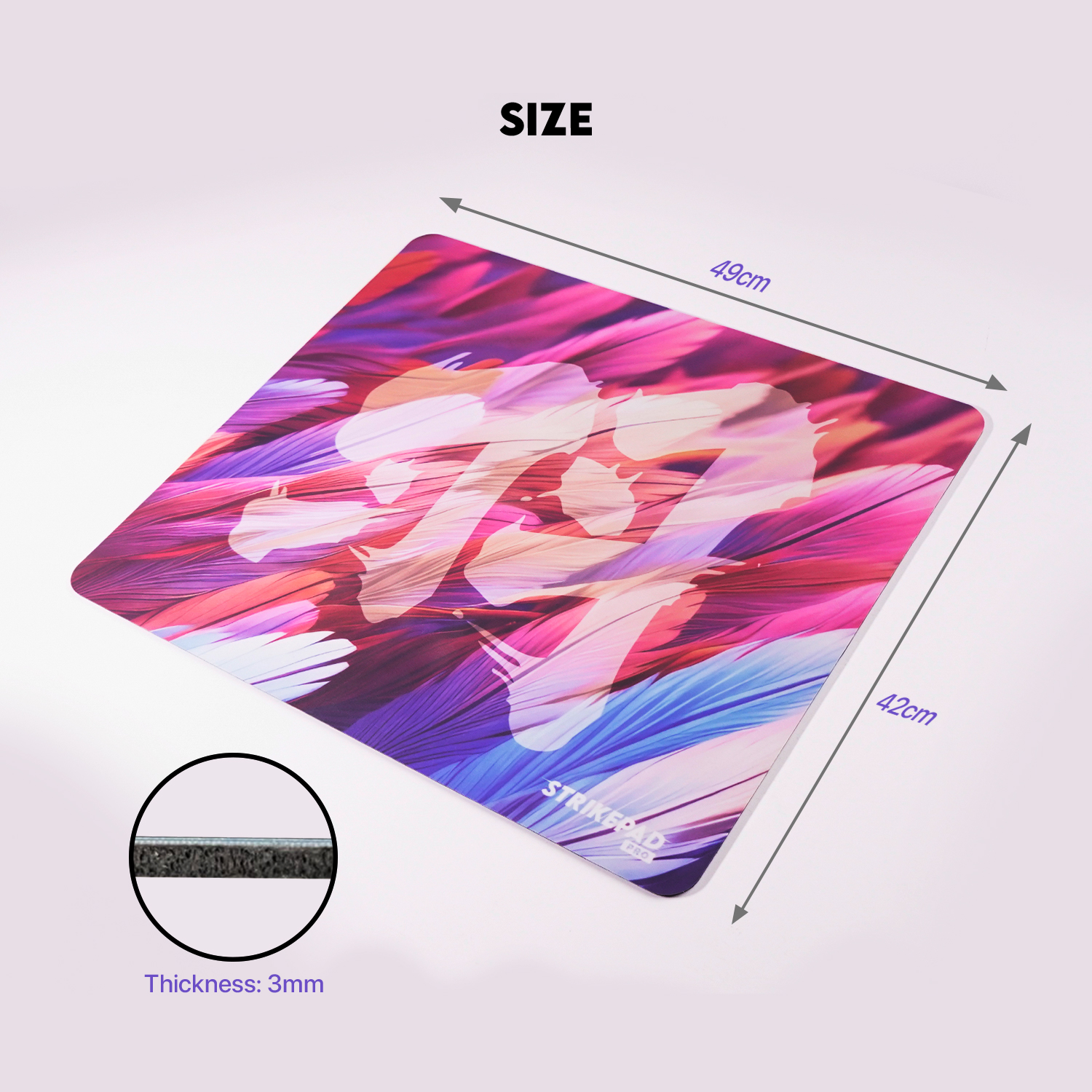 Jual Fantech STRIKEPAD PRO Mousepad Gaming Deskmat MST901/MST491P ...