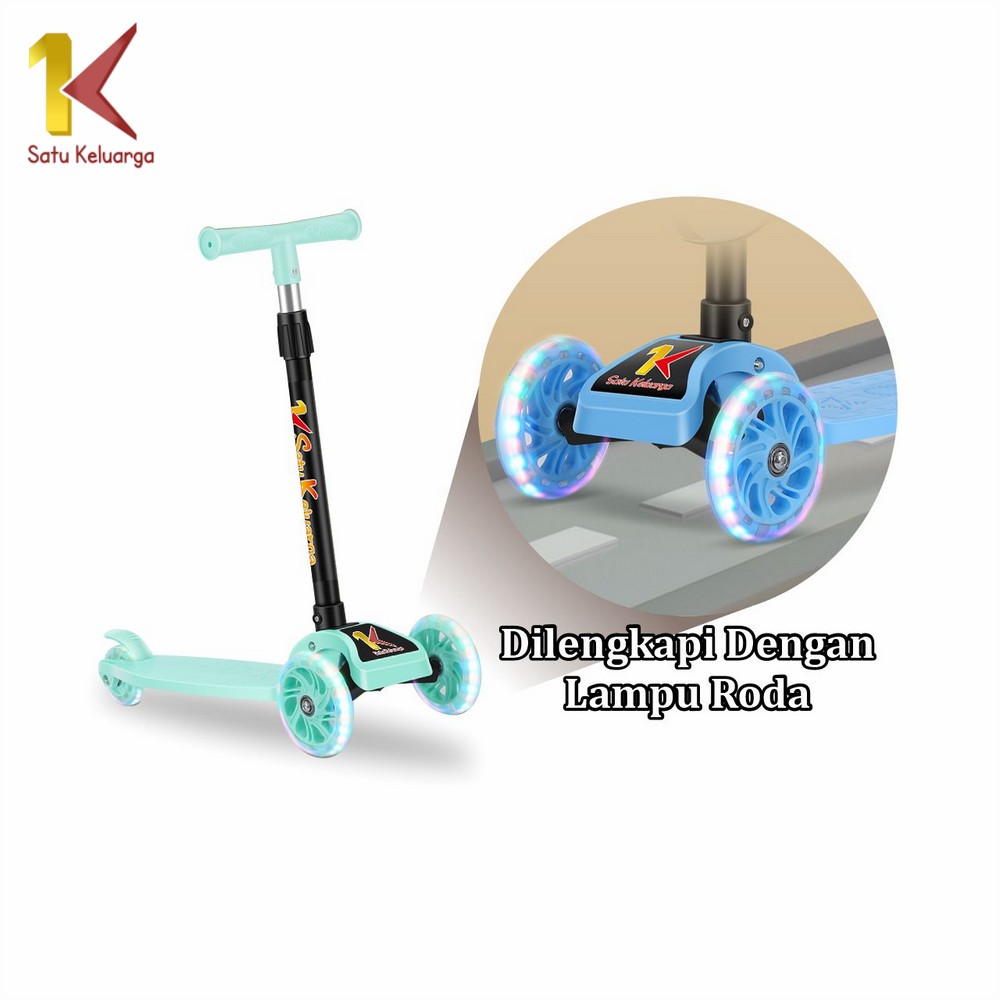 Jual Satu Keluarga Skuter Kumbang Anak M95 Mainan Otopet Scooter Anak ...