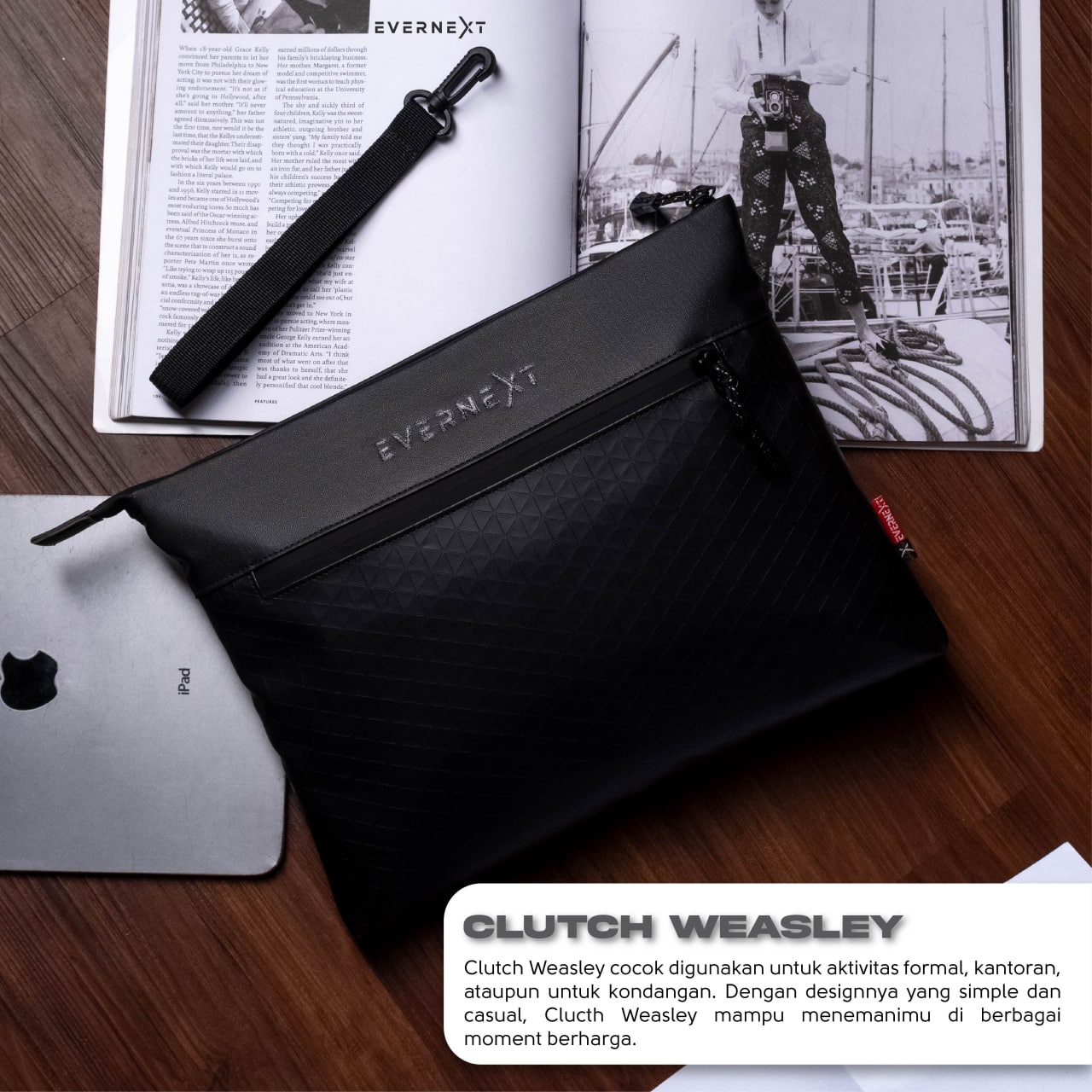 Jual Evernext - Clutch Bag iPad Tablet Waterproof Pria Tas Tangan Pria ...