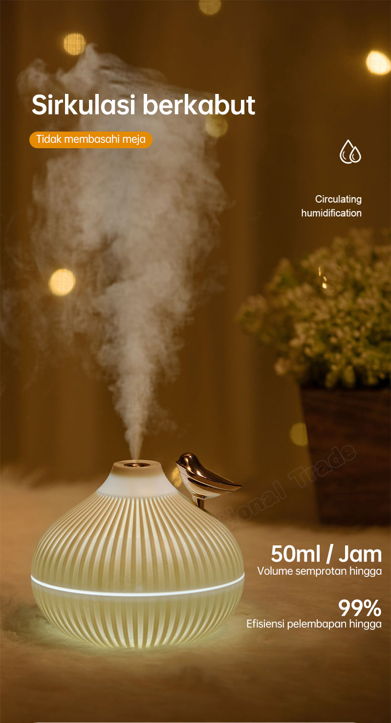 Jual (HOT)BASIKE Humidifier Ruangan Purifier Pelembab Volume besar ...