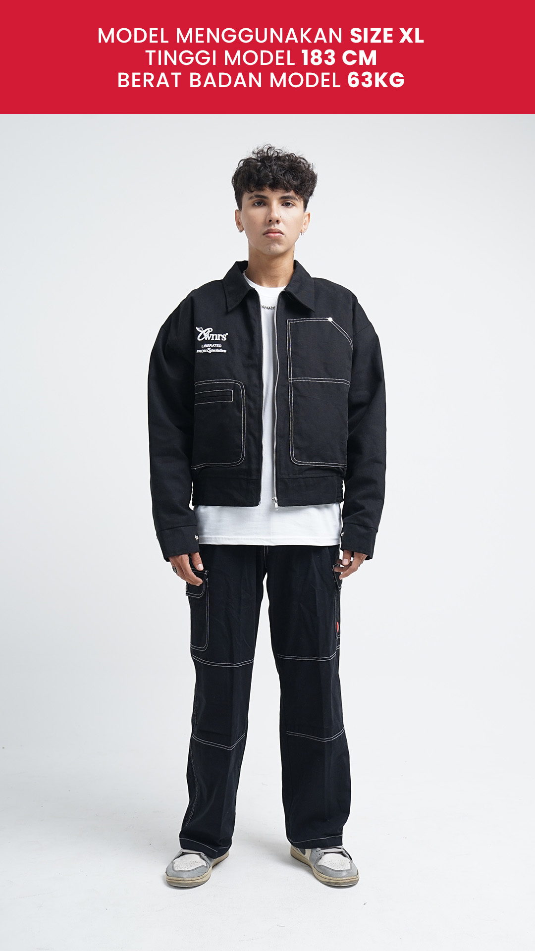 Jual Owners Boxy Work Jacket - Liberate - Jaket Hitam Terlaris | Shopee ...