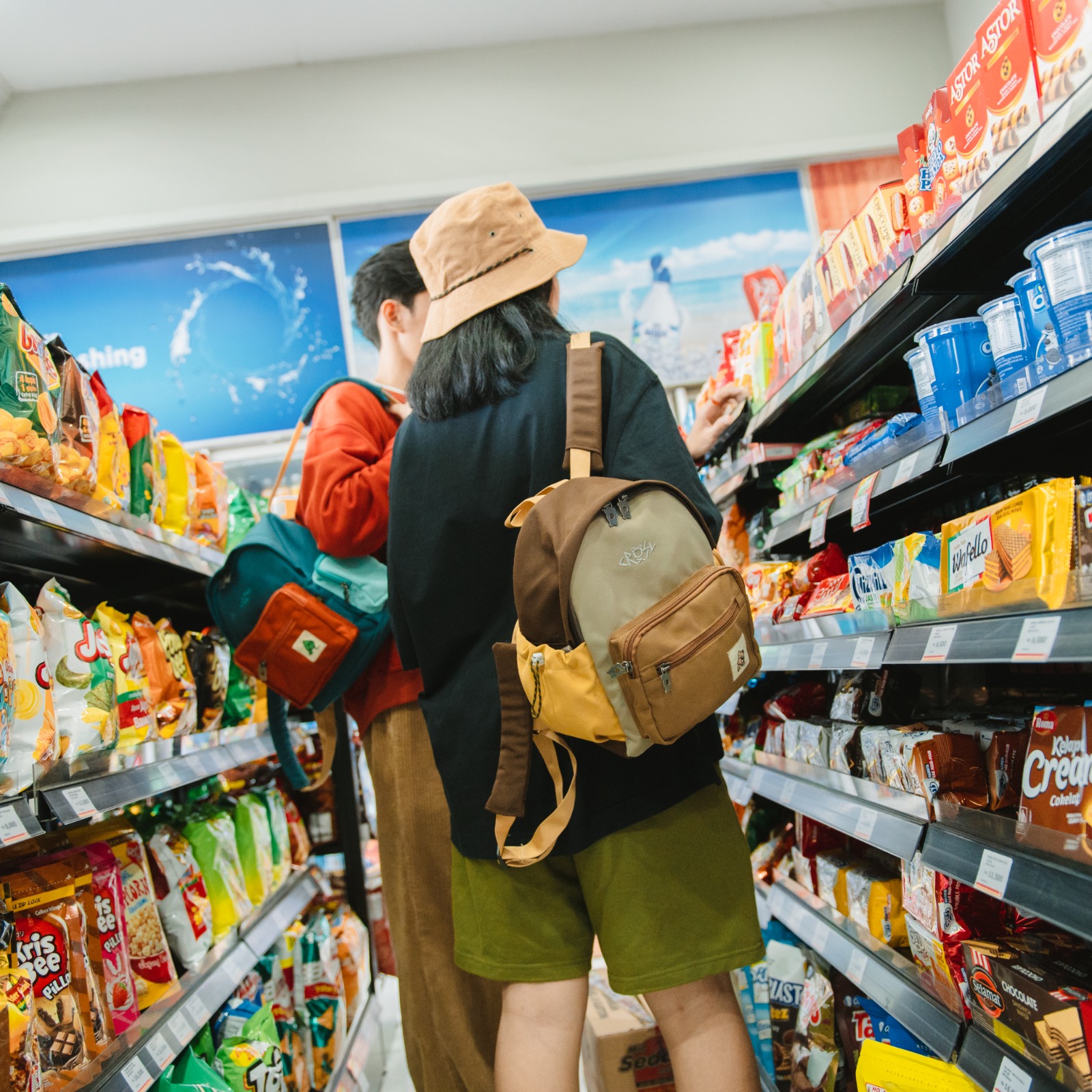 Jual CRSL Mini Daysic Backpack Choco Brown | Ransel Sekolah | Tas ...