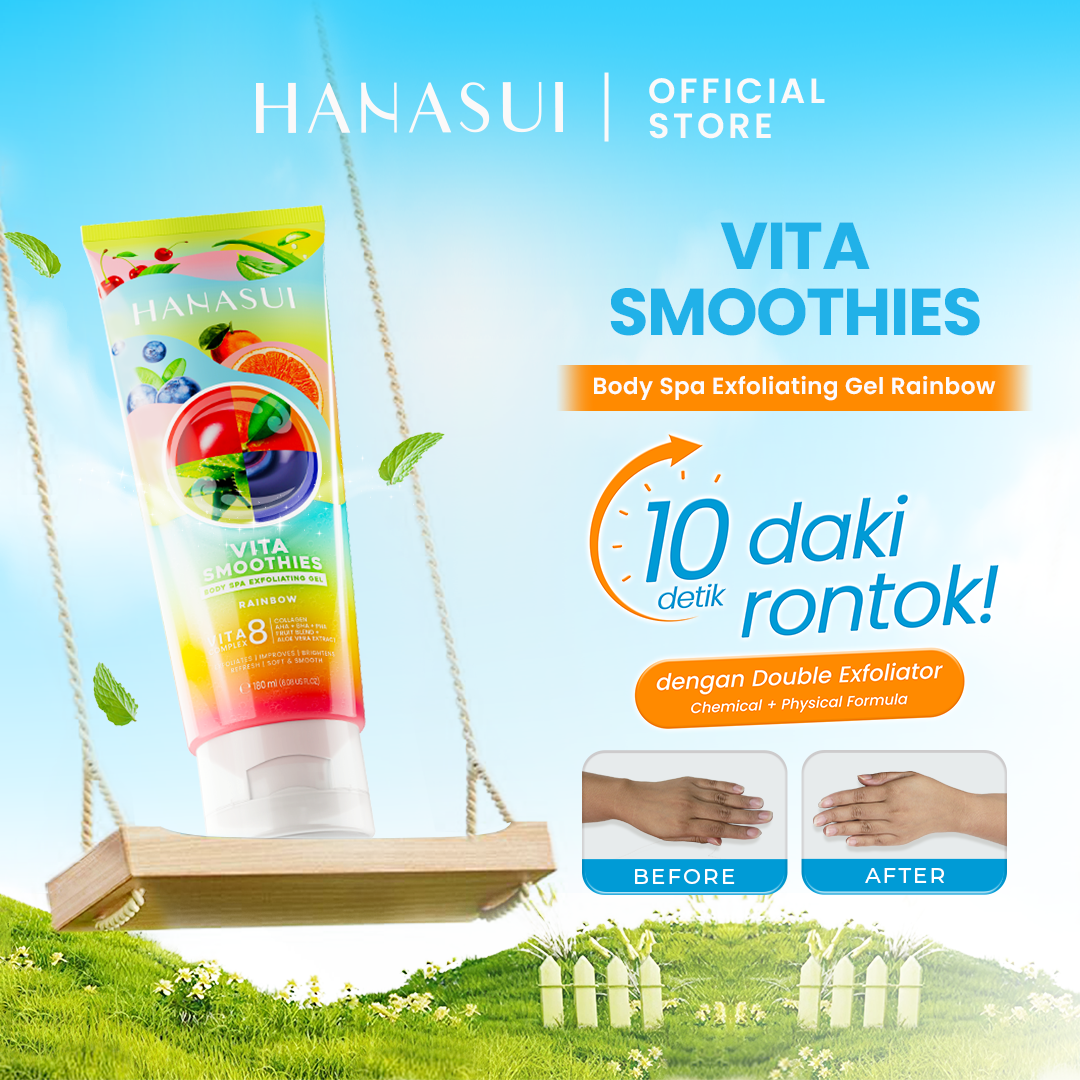 Jual Hanasui Vita Smoothies Body Spa Exfoliating Gel - VITA 8 Complex ...