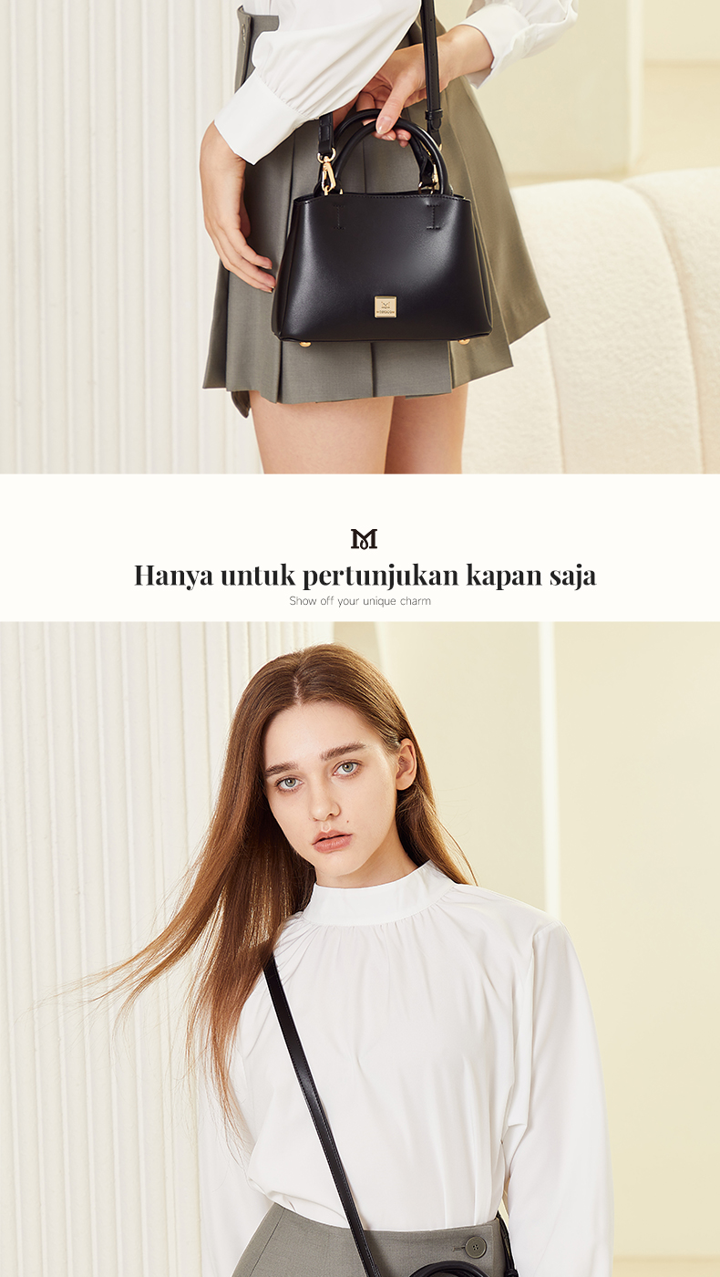 Jual MOSSDOOM Tas Wanita Solene Bag Elegan Hand Bag Selempang Klasik ...