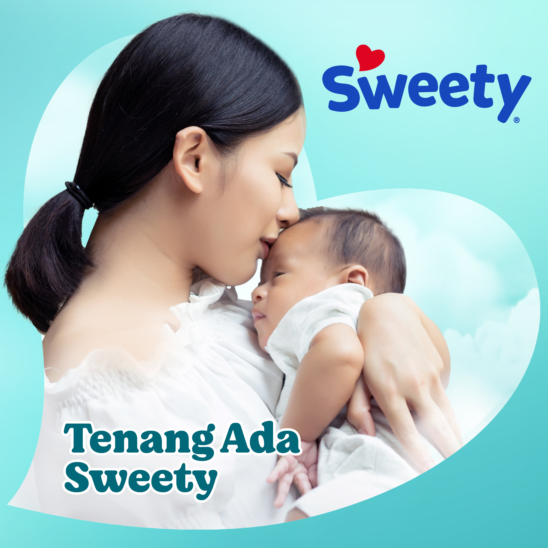 Jual Sweety Silver Comfort Cloud Soft Newborn NB - S 20 Popok Perekat ...