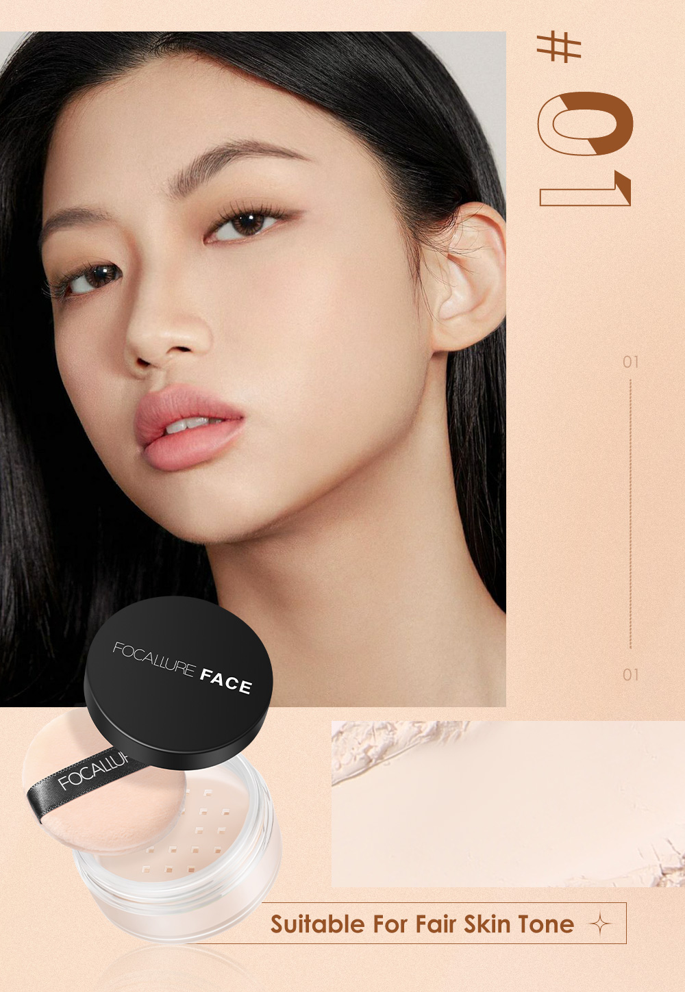 Jual FOCALLURE Super Fine Loose Powder - 3 Colours Bedak Tabur | Shopee ...