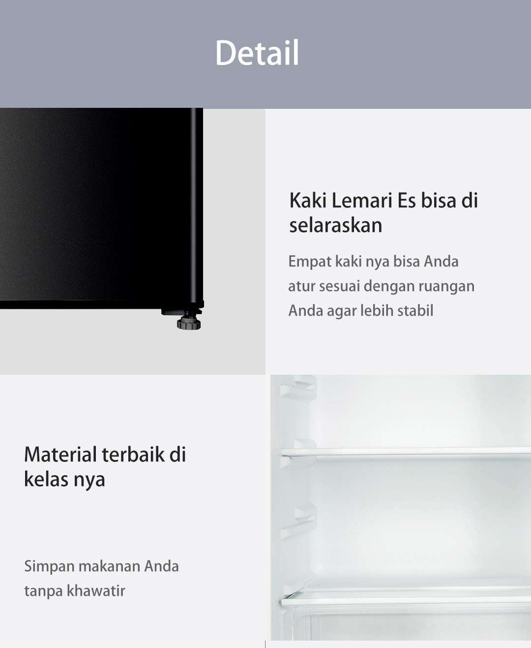 Jual TERLARIS Changhong Kulkas 1 pintu Lemari Es Kapasitas 100 Liter ...