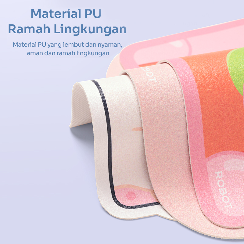 Jual ROBOT Mousepad RP07 Bentuk Kelinci Lucu Material PU Anti-Slip Original - Garansi 1 Tahun ...