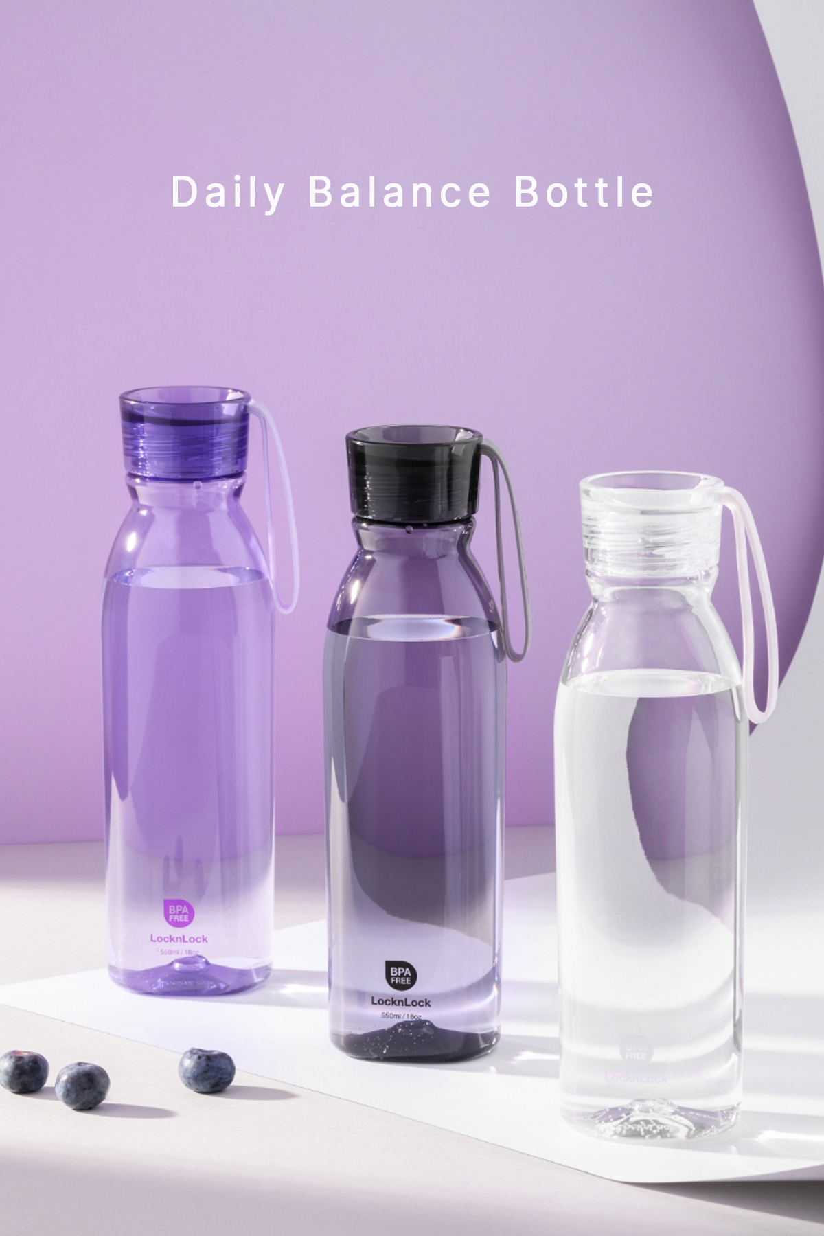 Jual LocknLock Exclusive Botol Minum Balance Bottle 550ml - ABF646 ...