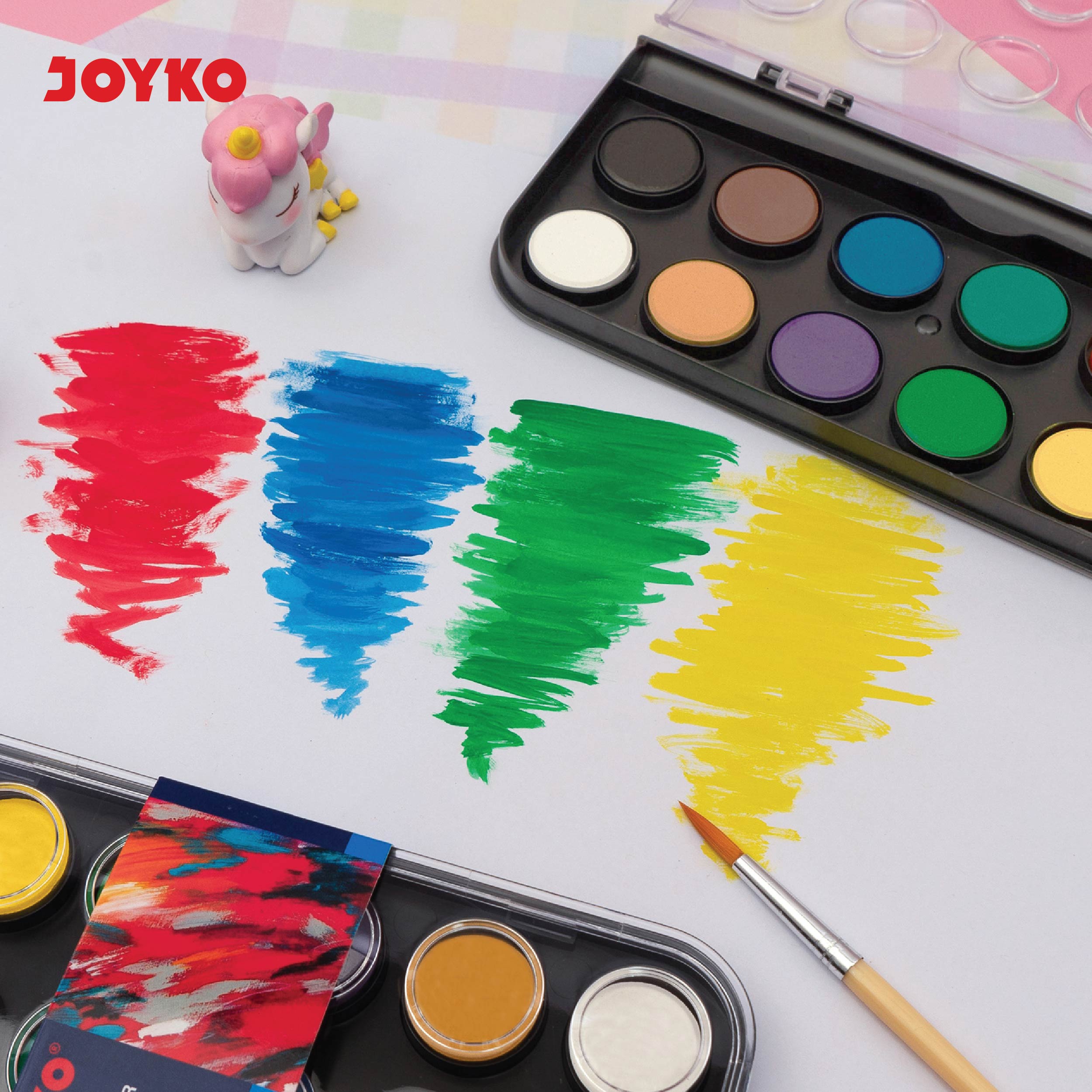 Jual Watercolor Set Cat Air Joyko WC-3 | Shopee Indonesia