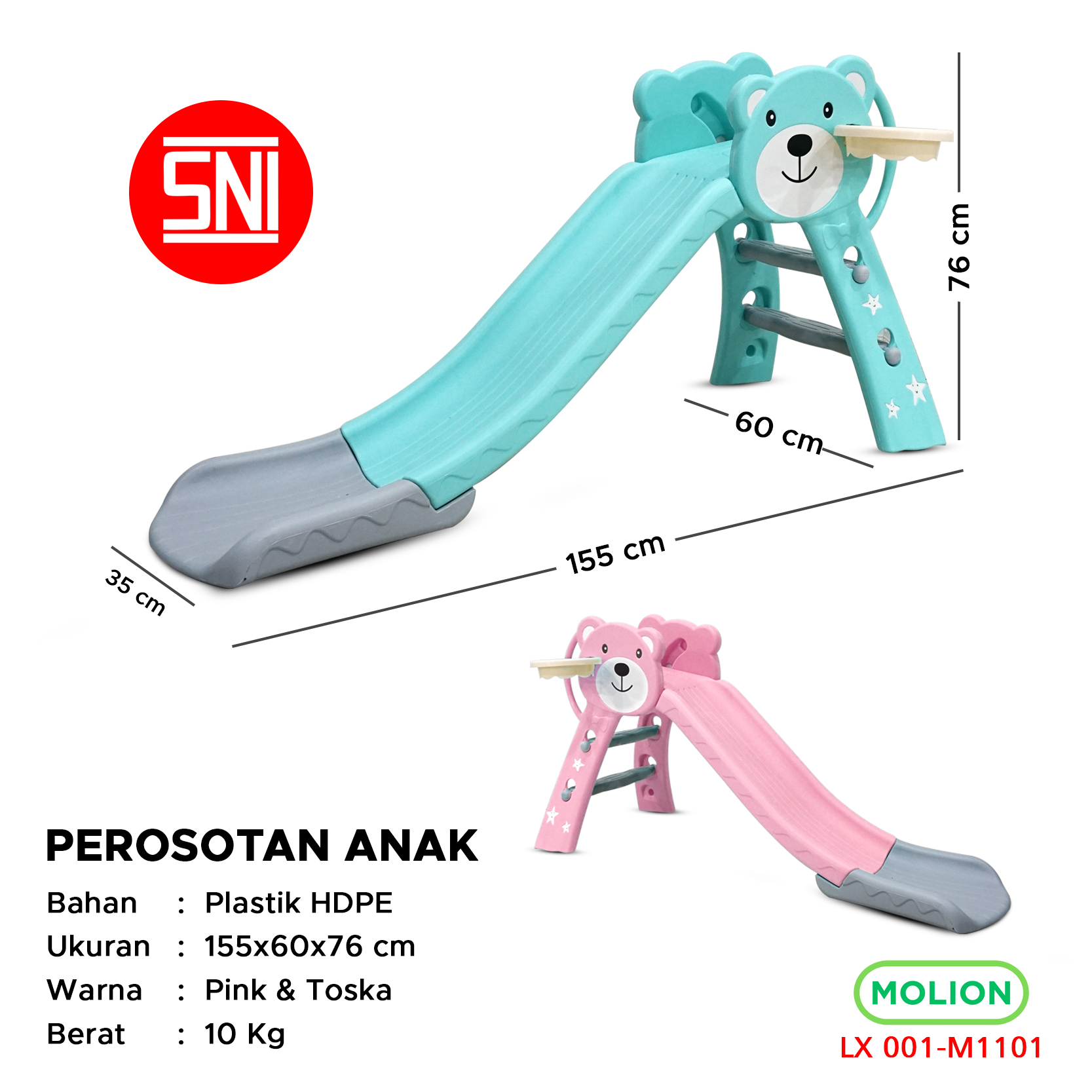 Jual Mainan SNI Perosotan Anak Prosotan Seluncuran Anak FREE Ring ...