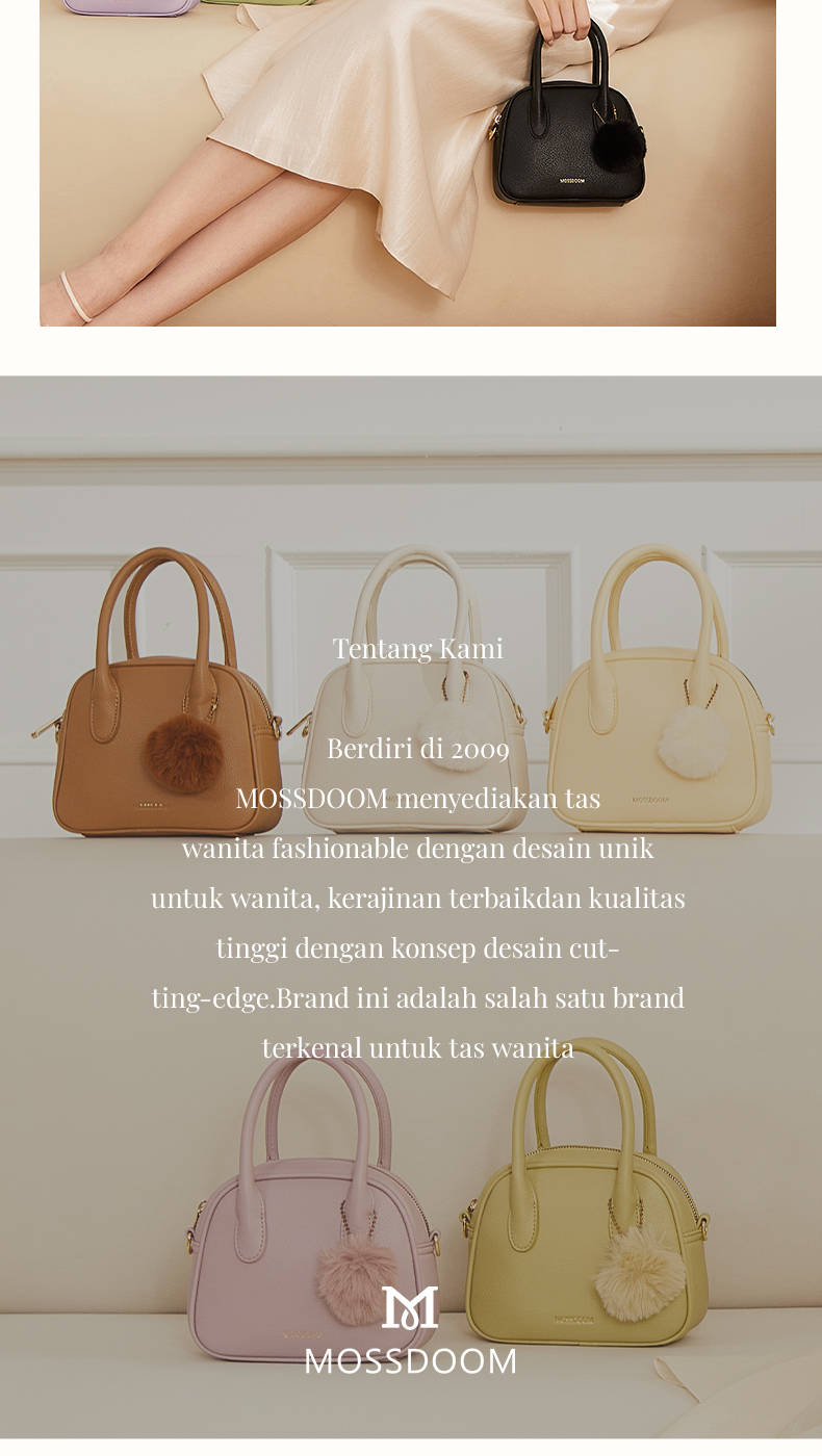 Jual MOSSDOOM Tas Wanita Myla Bag Mode Sederhana Tas Tangan Dengan ...