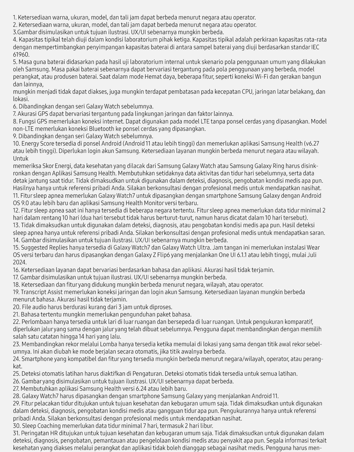 Jual Samsung Galaxy Watch7 40mm - Green, Smartwatch AI, Prosesor 3nm, Sleep Apnea Monitoring ...