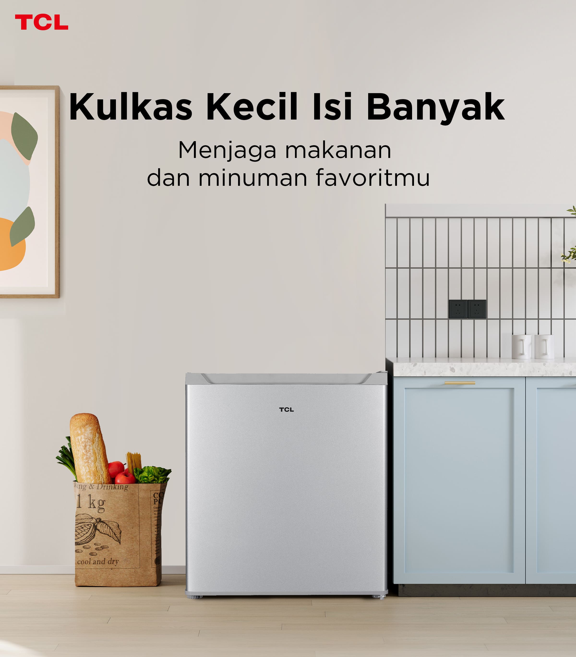 Jual [BIGGER CAPACITY] TCL Kulkas Mini Bar (Refrigerator) - Kapasitas ...