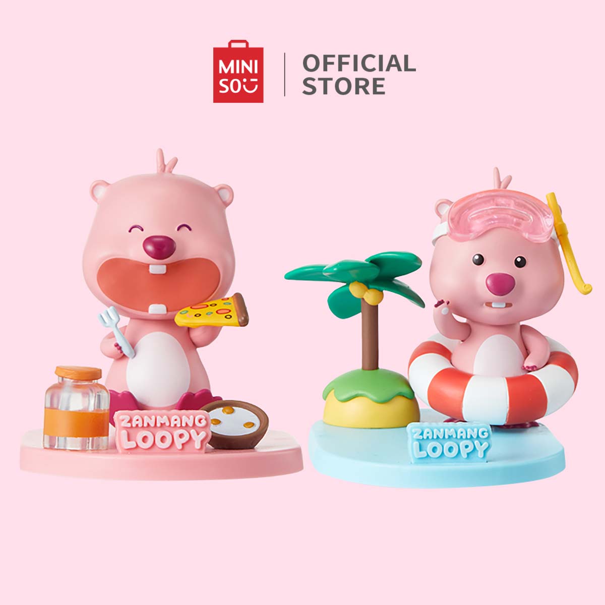 Jual Miniso x ZANMANG Loopy Collection Phone Holder Bentuk Lucu Loopy ...